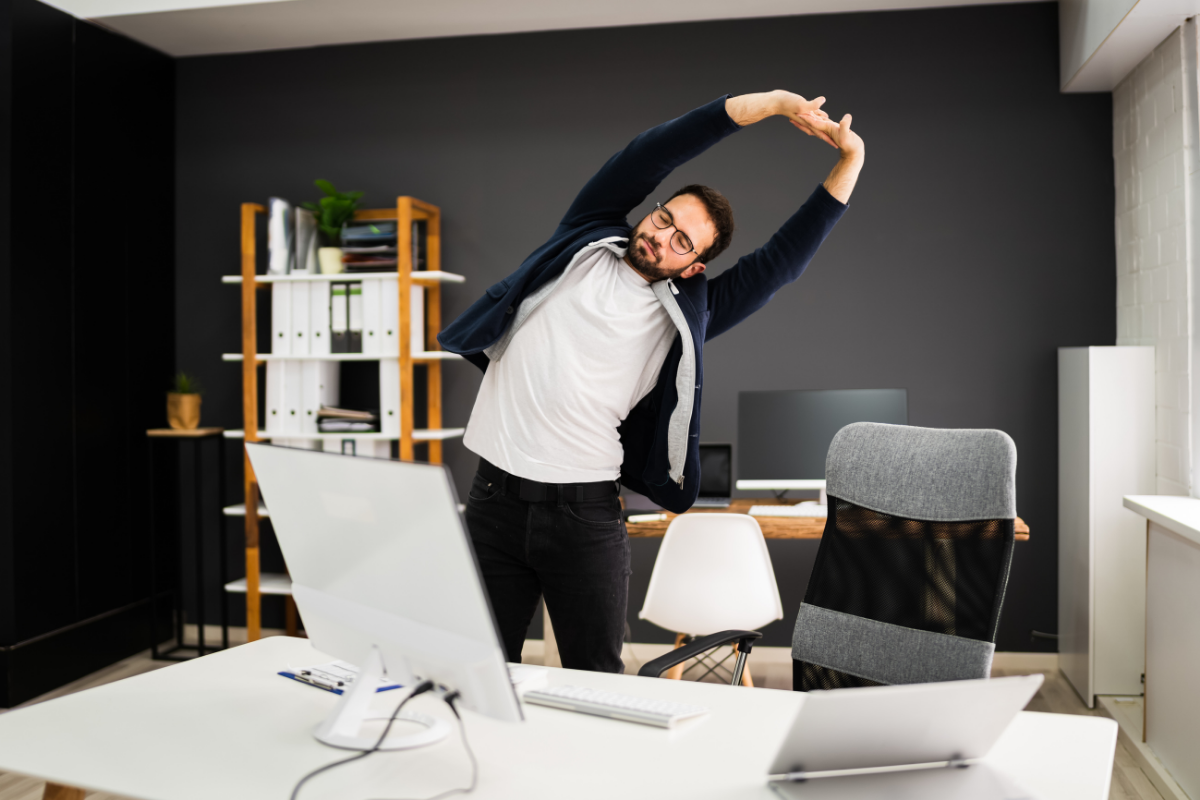 Simple exercise to ensure you’re moving when working at your desk ...